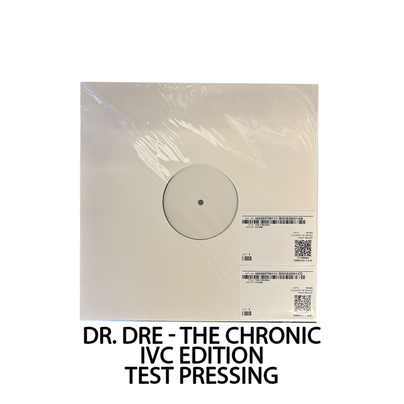 The Chronic IVC Edition Test Pressing - Interscope Records