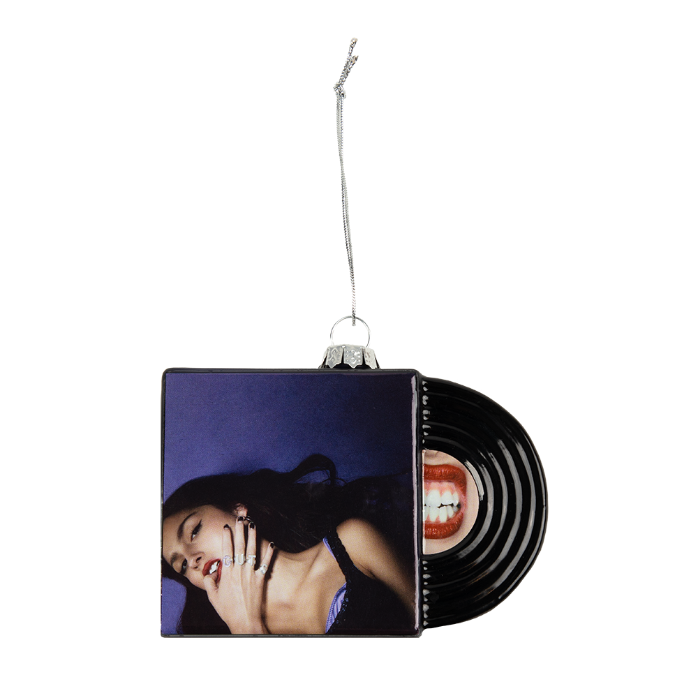 GUTS Vinyl - Glass Holiday Ornament - Interscope Records