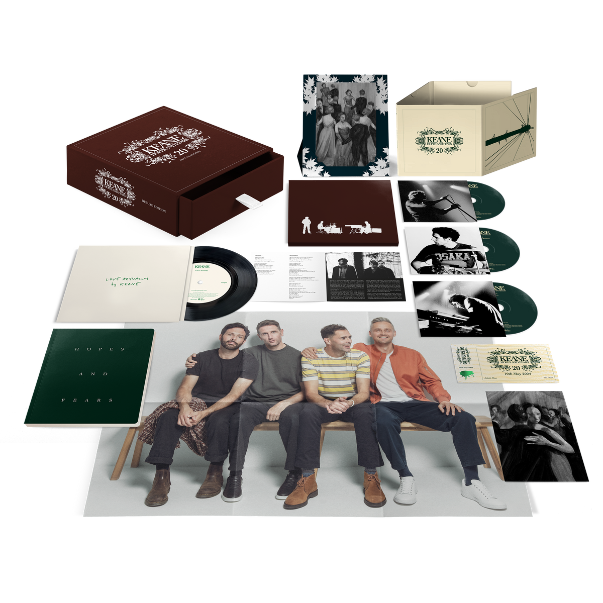 Hopes And Fears 20 Super Deluxe Limited Edition 3CD + 7" - Interscope ...