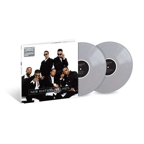 New Edition - HITS Silver 2LP - Interscope Records