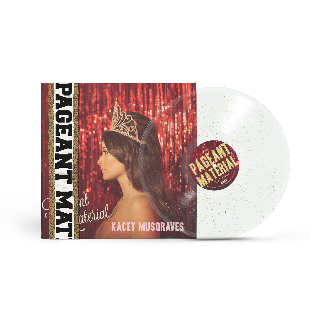 Pageant Material 10th Anniversary Gold Glitter Vinyl - Interscope Records