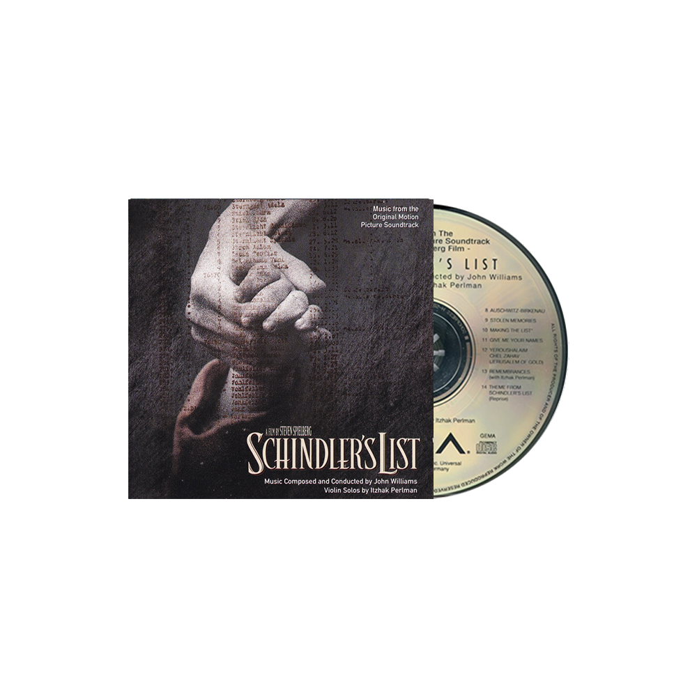 Schindler's List (Music From The Motion Picture Soundtrack) CD ...