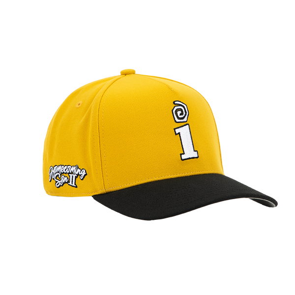 Interscope Yellow University Snapback Hat - Interscope Records
