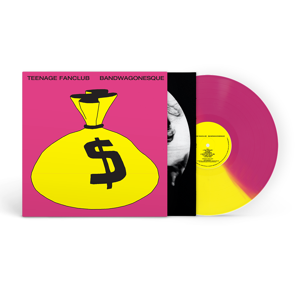Bandwagonesque - Opaque Yellow & Pink Split Color Vinyl 1LP ...
