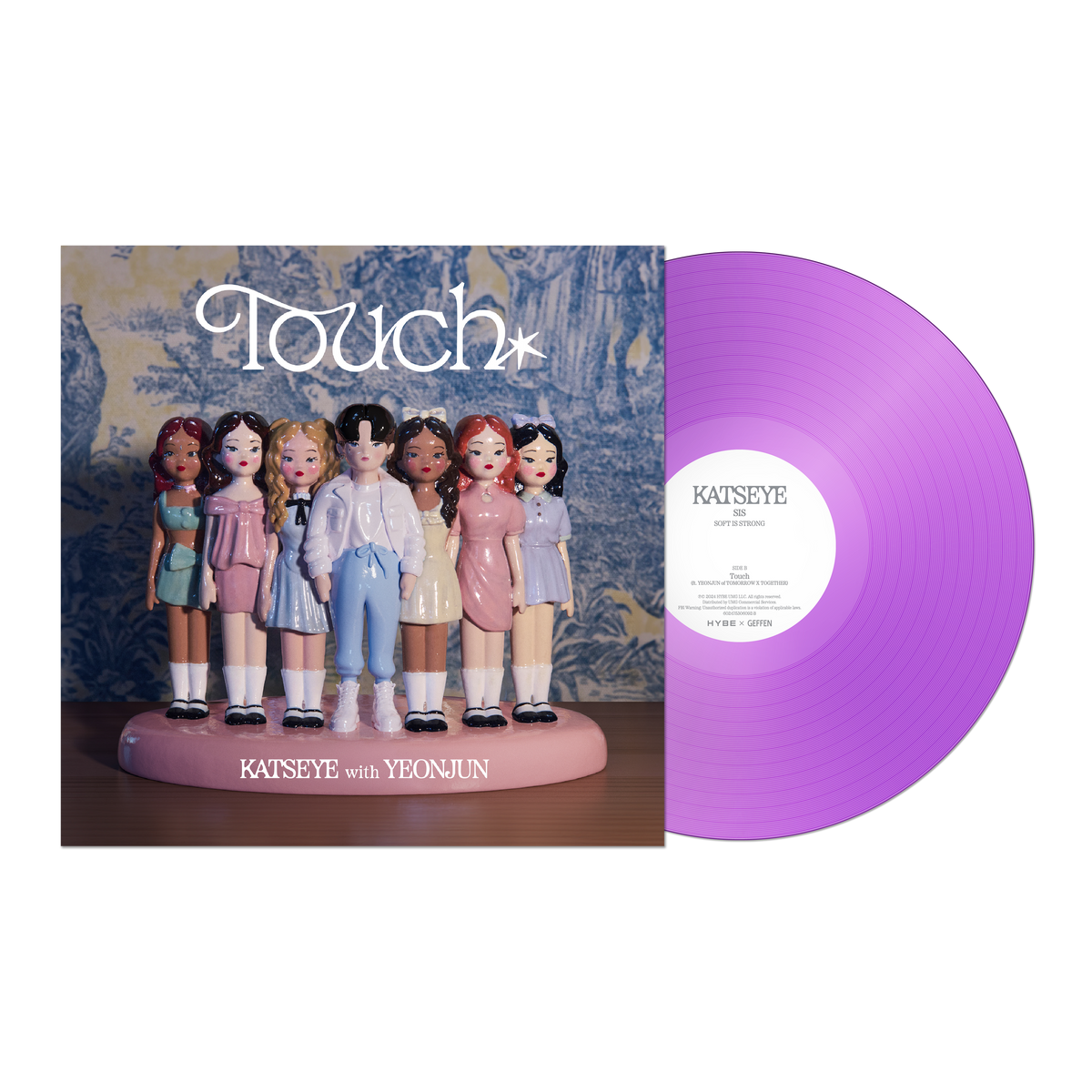 KATSEYE - Touch 7" Vinyl - Interscope Records