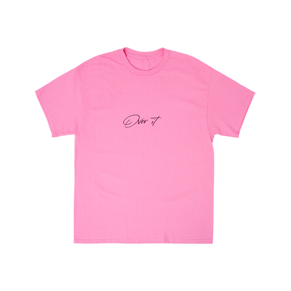 Over It T-Shirt (Pink) – Interscope Records